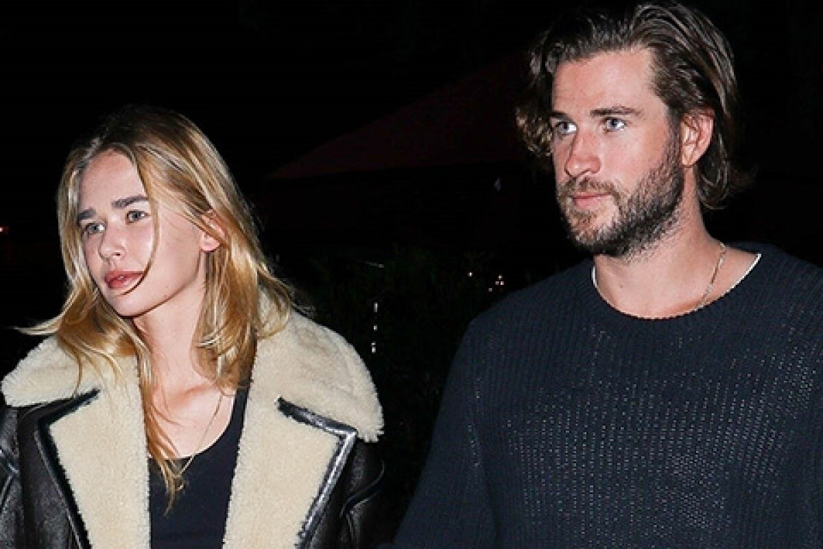 Liam Hemsworth and his girlfriend Gabriella Brooks went to dinner with ...