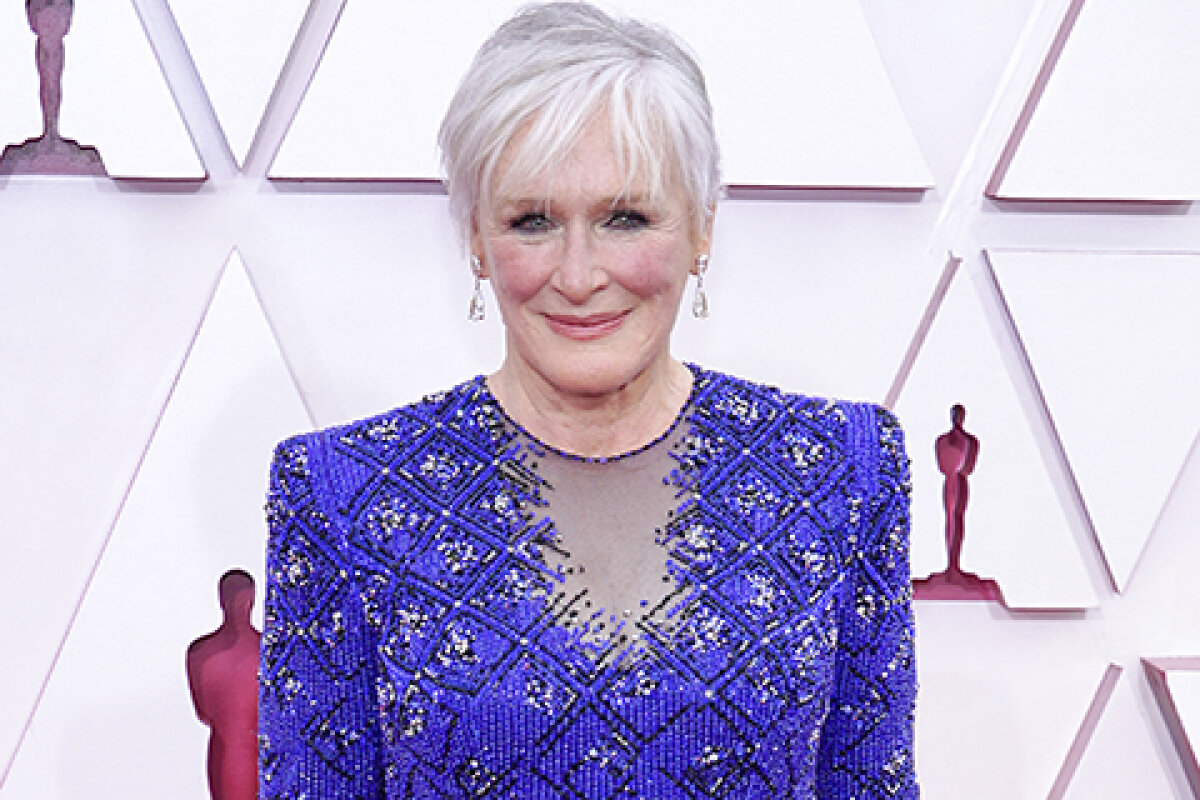 Oscars 2021: Glenn Close on the Red carpet - MustHub