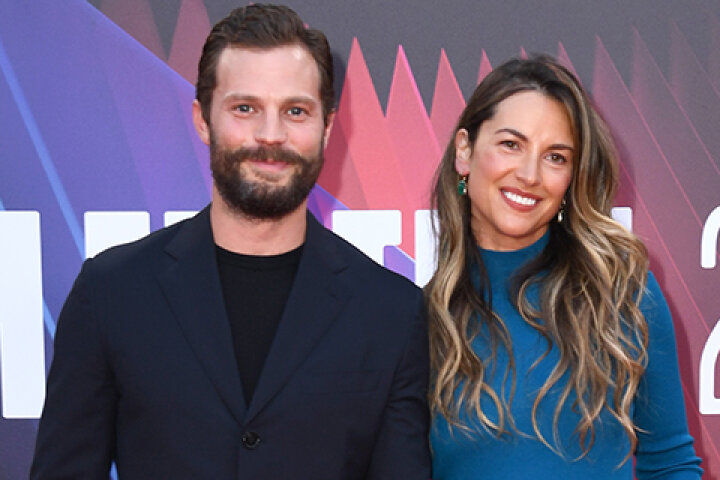 Jamie Dornan and his wife Amelia Warner went out together for the first ...