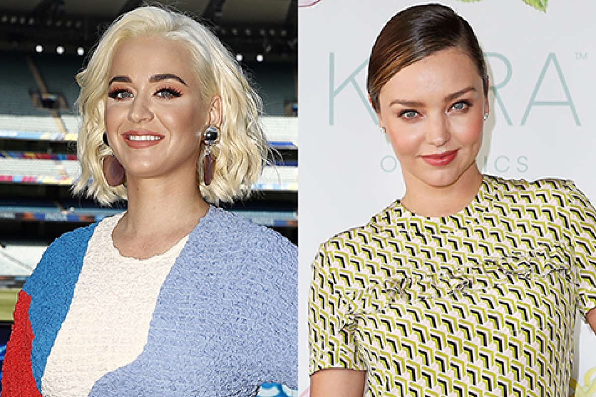 Katy Perry and Miranda Kerr held a joint live broadcast on the social ...