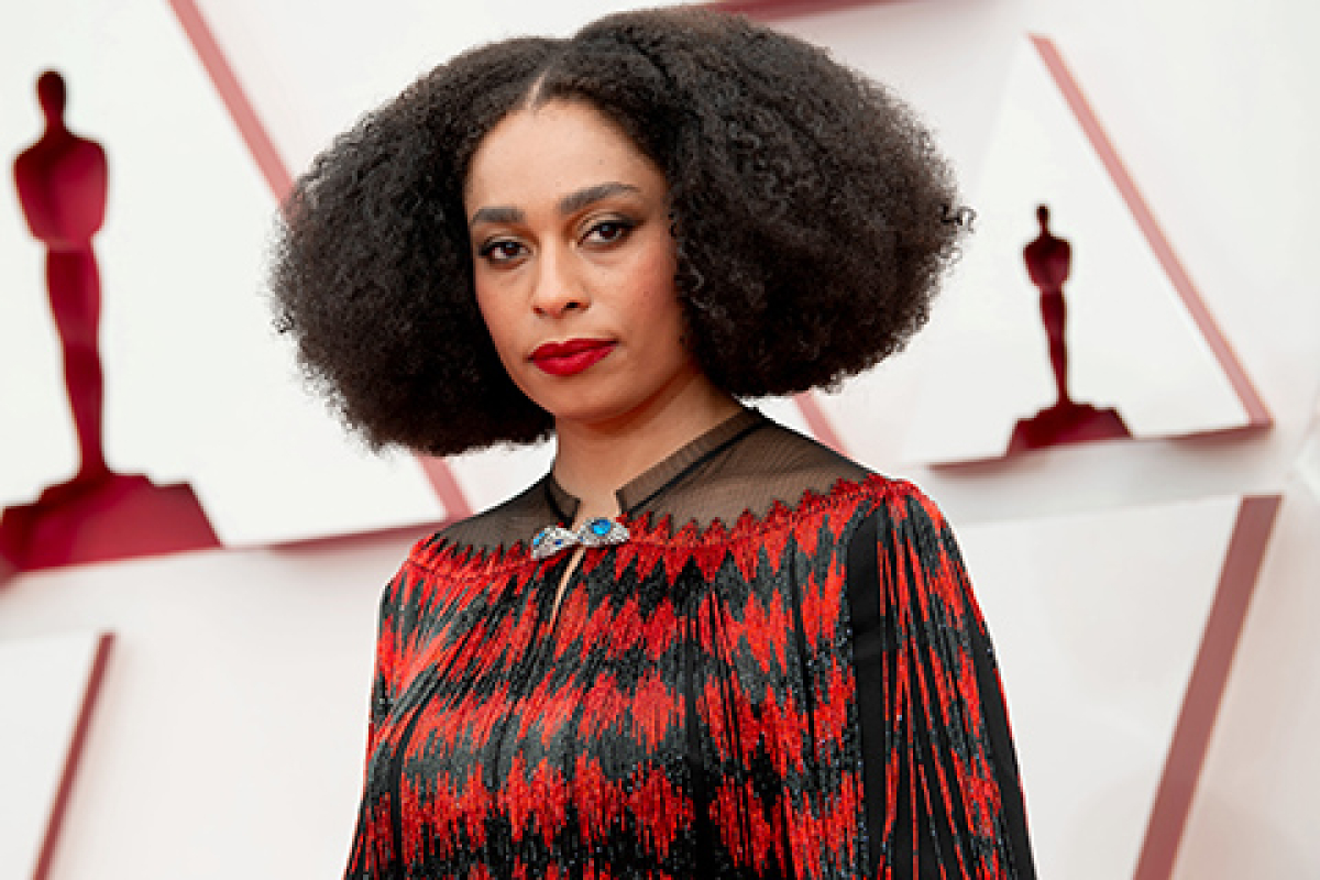 Oscars 2021: Celeste Waite on the Red carpet - MustHub