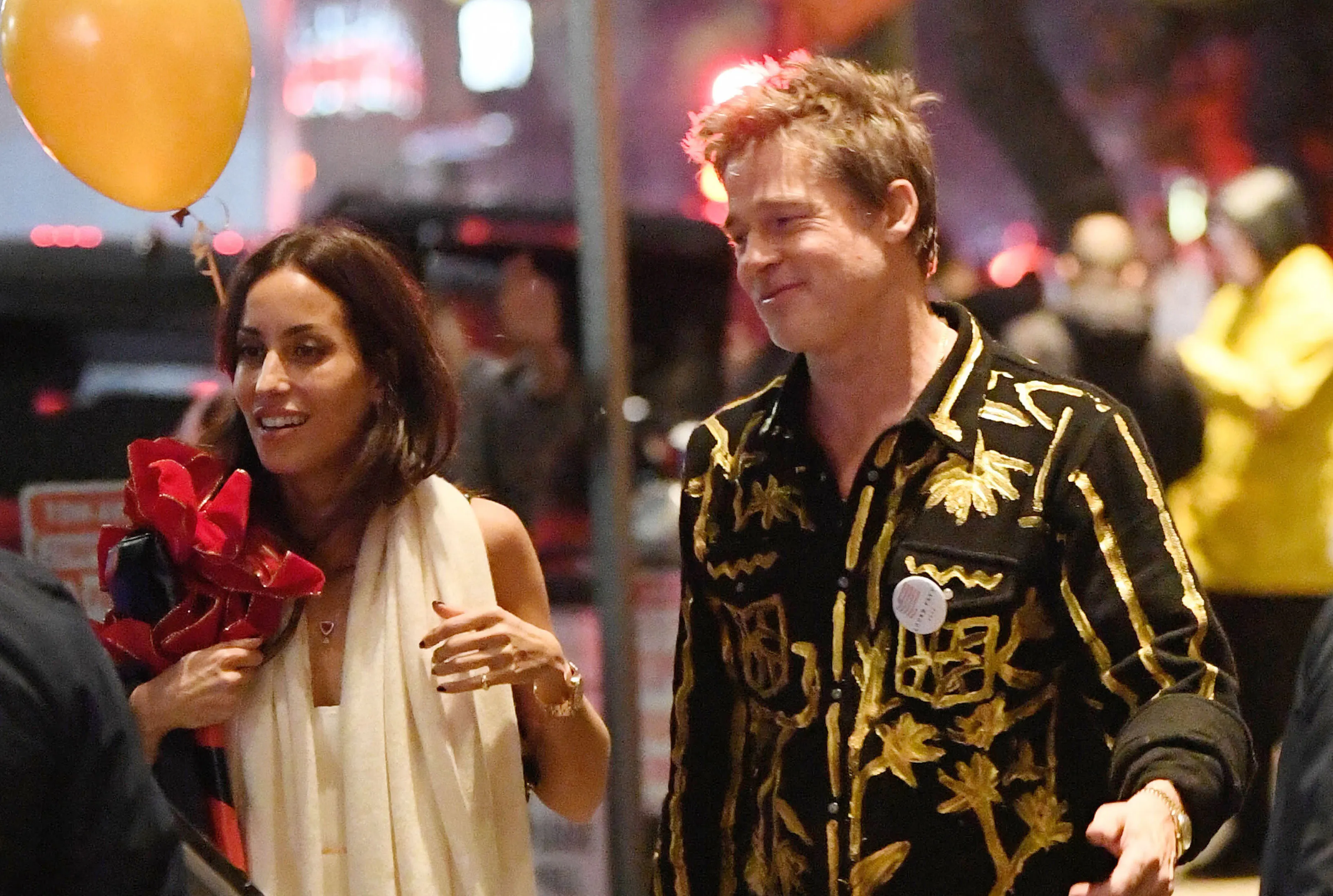 Brad Pitt celebrated his 60th birthday with his girlfriend Inez de ...