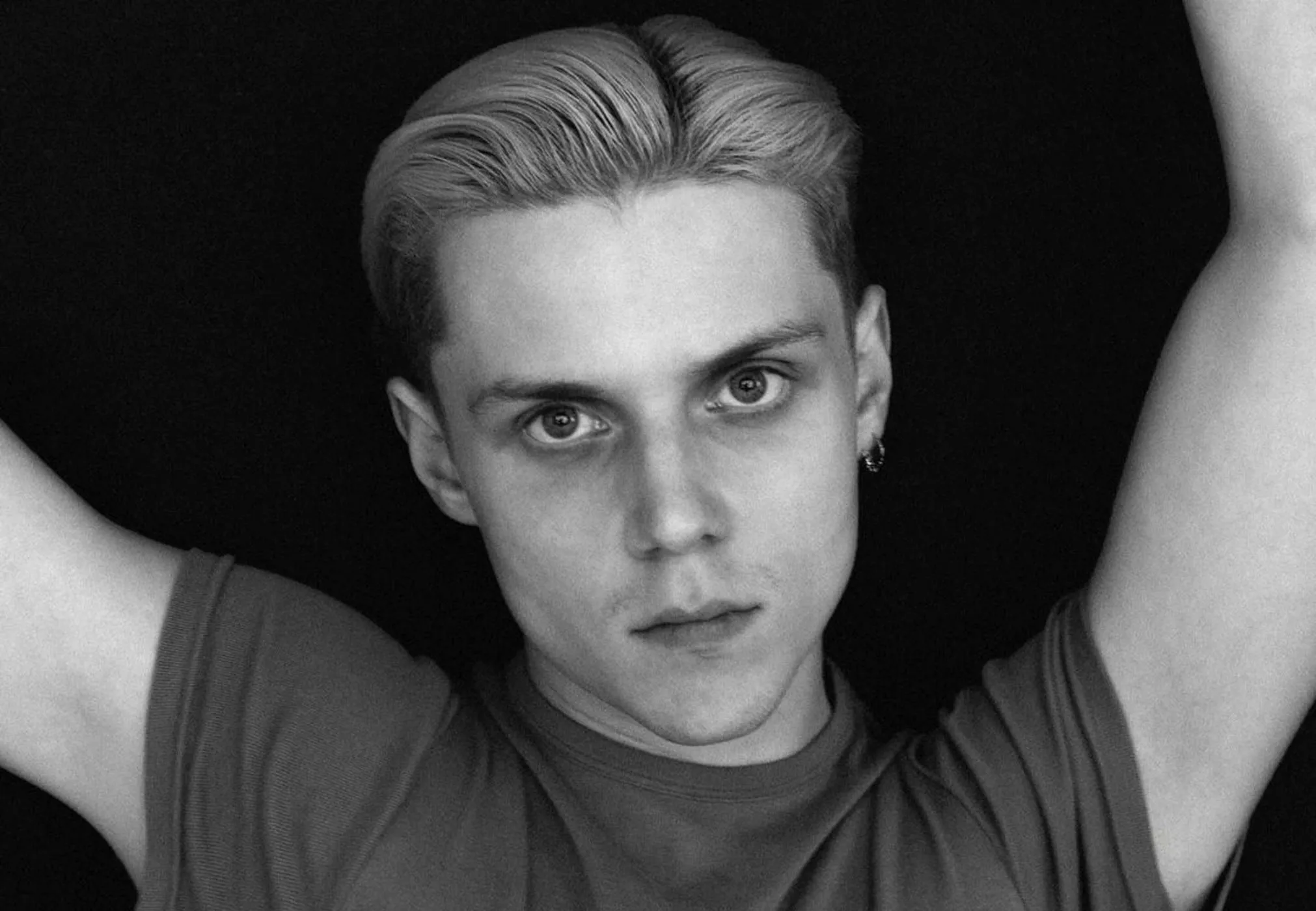 Singer Vanya Dmitrienko starred in an advert for Kanye West merchandise ...